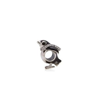 Pandora Skiing Penguin Charm - - Accessories - Damen - Grau - ONE SIZE