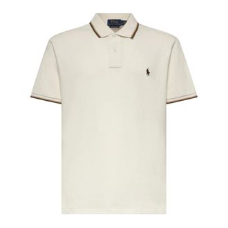 Polo Ralph Lauren Homme, Tops, Blanc, Taille: 2XL Polo Chemises