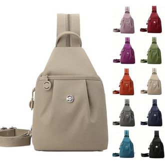 Generic 2026 Sac fourre-tout de voyage antivol 3 en 1 de qualit&eacute; sup&eacute;rieure, imperm&eacute;able, 2 voies, multi-compartiments, petit sac &agrave; dos Oxford, kaki, 30&times;30&times;9 