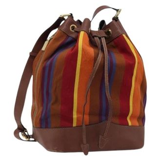 Celine Sac Seau en Toile Pre-owned - Femme - Pre-owned - Multicolore - Taille: ONE Size