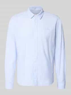 Pepe Jeans London Regular Fit Freizeithemd aus Leinen-Baumwoll-Mix Modell PAYTON