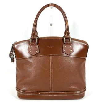 Louis Vuitton Pre-owned Cuir sacs-louis-vuitton - Femme - Pre-owned - Brun - Taille: ONE Size