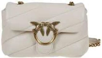 Pinko Pinko, Femme, Sacs, Blanc, Taille: ONE Size Baby Love Bag Puff