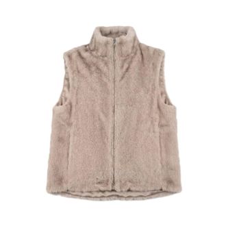 MC2 Saint Barth Gilet - Femme - Vestes - Beige - Taille: 40 FR