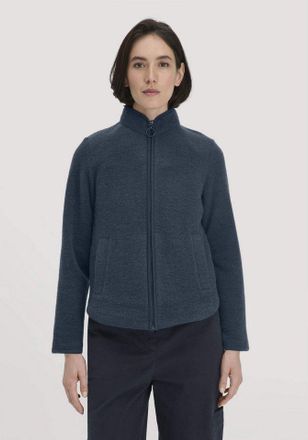Hessnatur Fleecejacke Regular aus reiner Bio-Merinowolle (1-St)