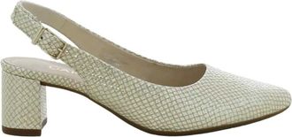 Gabor Femme, Chaussures, Beige, Taille: 38 1/2 EU Slingback Pump