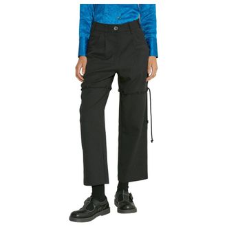 Song for the Mute Ma&szlig;geschneiderte Anzughose mit verstellbaren Laschen - - Trousers - Damen - Schwarzk - XL