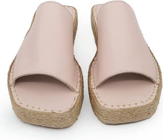 Bonateks Damen Frrbtrlky100224 Wedge Sandal, beige, 39 EU