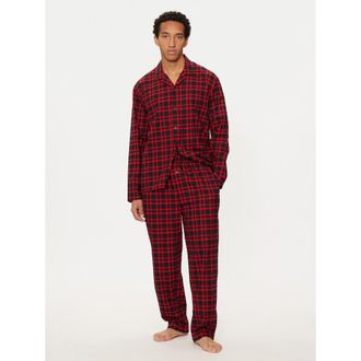 HUGO BOSS Hugo Pyjama 50534200 Rot Relaxed Fit