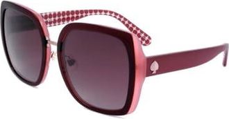 Kate Spade New York Kate Spade Kimber/g/s C9A/3X RED Sunglasses Womens Acetate, Standard, 56