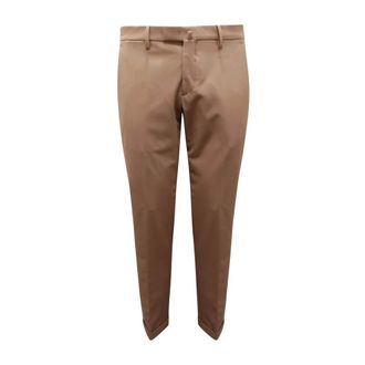 BRIGLIA 1949 Homme, Pantalons, Beige, Taille: S Bg03P Pantalon Tech Popeline