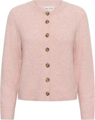 Part Two Chanie Cardigan - - Knitwear - Damen - Rosa - L