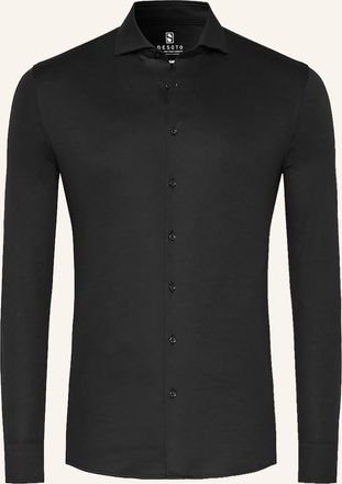 DeSoto Desoto Hemd Slim Fit schwarz