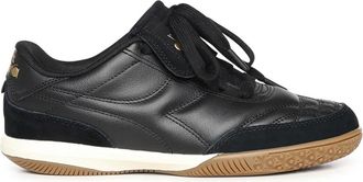 Diadora Homme, Chaussures, Noir, Taille: 41 EU Gold Indoor Terrace Leather Baskets