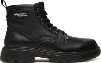 Karl Lagerfeld Schnürstiefeletten KARL LAGERFELD KL13035 Schwarz