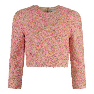 St. John Langarmshirt - - Jackets - Damen - Rosa - 2XS