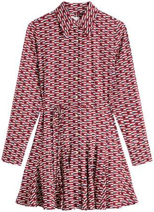 Tommy Hilfiger Robe chemise courte imprim&eacute;e