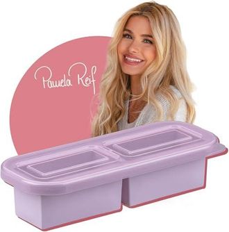 Fackelmann x Pamela Reif Gefrierbeh&auml;lter - 2 x 250 ml, Lavendelfarben, Silikonform zum Einfrieren, Sp&uuml;lmaschinengeeignet, Lavendel