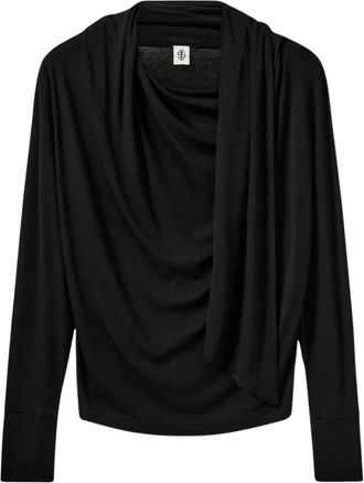 The Garment Breanna Schalbluse - - Blouses & Shirts - Damen - Schwarzk - S