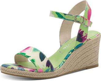 Tamaris Sandales pour Femme - Rouge - 1-28300-42, Green Comb, 39 EU