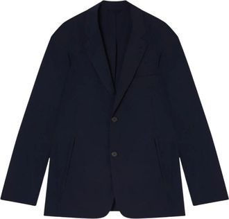 Emporio Armani Homme, Vestes, Bleu, Taille: L Veste en nylon stretch