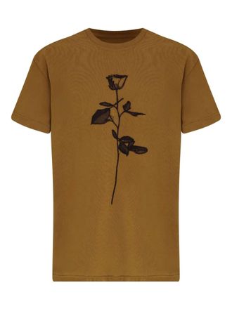 Osklen t-shirt Rose - Tons neutres