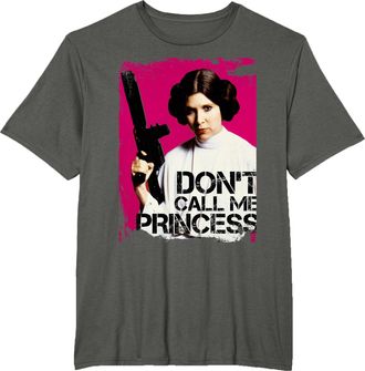 Star Wars Dont Call Me Princess Leia Graphic T-Shirt T-Shirt