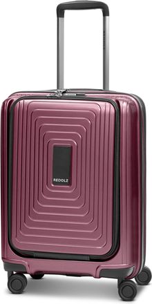 Redolz Handgep&auml;ck mit Laptopfach | Ultra-Leichter Koffer 40 x 23 x 55 cm & Front&ouml;ffnung | von 45 auf 55 Liter erweiterbar | nur 3,2 kg (Essentials 14)