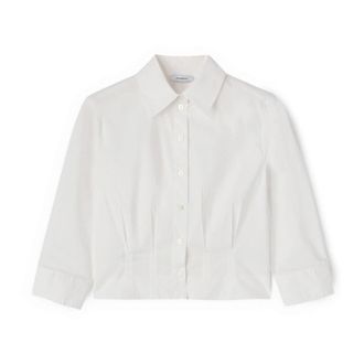 Motivi Boxy Poplin Shirt - - Blouses & Shirts - Damen - Wei&szlig; - 2XS