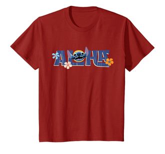Disney Lilo & Stitch Live-Action Movie Tropical Island Aloha T-Shirt