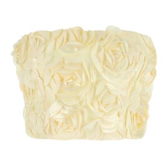 Rotate Rotate Birger Christensen, Femme, Tops, Blanc, Taille: 36 FR Crop Top