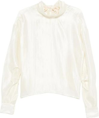 The Garment Femme, Blouses et Chemises, Beige, Taille: 34 FR Porcha Blouse