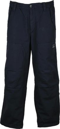C.P. Company C.p. Company, Homme, Pantalons, Bleu, Taille: S Cargo Long Shorts