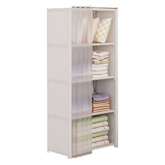 Generic Kleiderst&auml;nder f&uuml;r Kleidung zur Aufbewahrung - Struktur f&uuml;r Kleidung mit mehreren Ebenen | Stoffschlie&szlig;er mit einem faltbaren Rahmen, tragbar, Schlafz