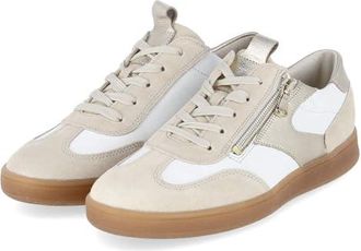 Waldl&auml;ufer 704005-300/213 Baskets basses en cuir pour femme Beige Taille 36, Beige., 41.5 EU