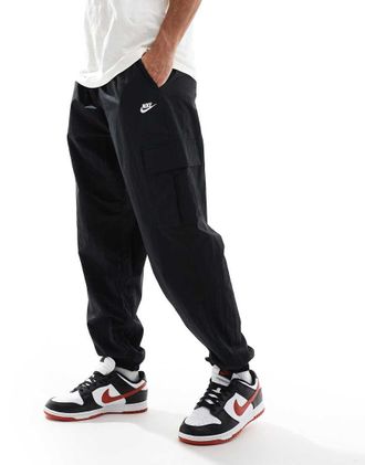 Nike Club - Pantalon cargo - Noir