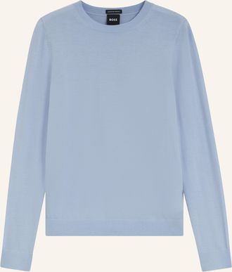 HUGO BOSS Sweater Ferpina Slim Fit lila
