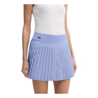 Lacoste Jupe de tennis ultra-dry doubl&eacute;e - Femme - Jupes - Bleu - Taille: 42 FR