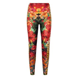 Philipp Plein Leggings Hawaii - - Trousers - Damen - Mehrfarbig - XS