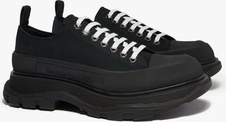 Alexander McQueen Baskets &agrave; lacets Tread Slick en coton