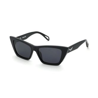 Zadig&Voltaire Szv419V 700Y Lunettes de soleil - Femme - Accessoires - Noir - Taille: 55 MM