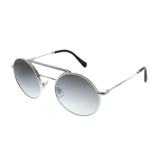 Miu Miu Damen 0MU 52VS Sonnenbrille, Silver/Grey Shaded, 50