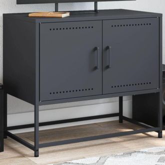 vidaXL Meuble tv anthracite 68,5x39x60,5 cm acier - Vidaxl
