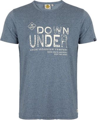 Roadsign T-Shirt Great RS (1, 1-tlg., 1) mit sportivem Charakter & melierter Optik für entspannte Herbsttage