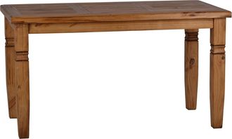 MiaMöbel Esstisch Mexico 120x78x75 cm Mexico Möbel Landhausstil Massivholz Pinie Honig