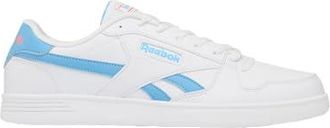 Reebok Homme Match Prime Sneaker, White/Future Cyan/Flash Orange, 41 EU