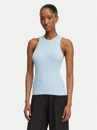 HUGO BOSS Top Sarepla 50539890 Hellblau Slim Fit