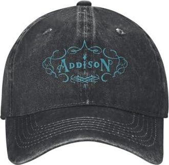 Generic Casquette Homme, Addison Rae, The Addison Tour 2025 Imprim&eacute; Casquettes Hommes, Femmes Bouton de Camionneur, Casquette de Baseball Casual Wear Cadeau r
