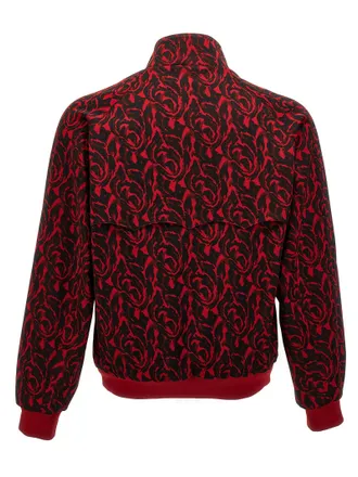 Baracuta Jacquard Needles Jacket - Red