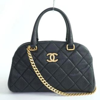 Chanel Pre-owned Lederhandtasche - - Pre-owned - Damen - Schwarzk - ONE SIZE